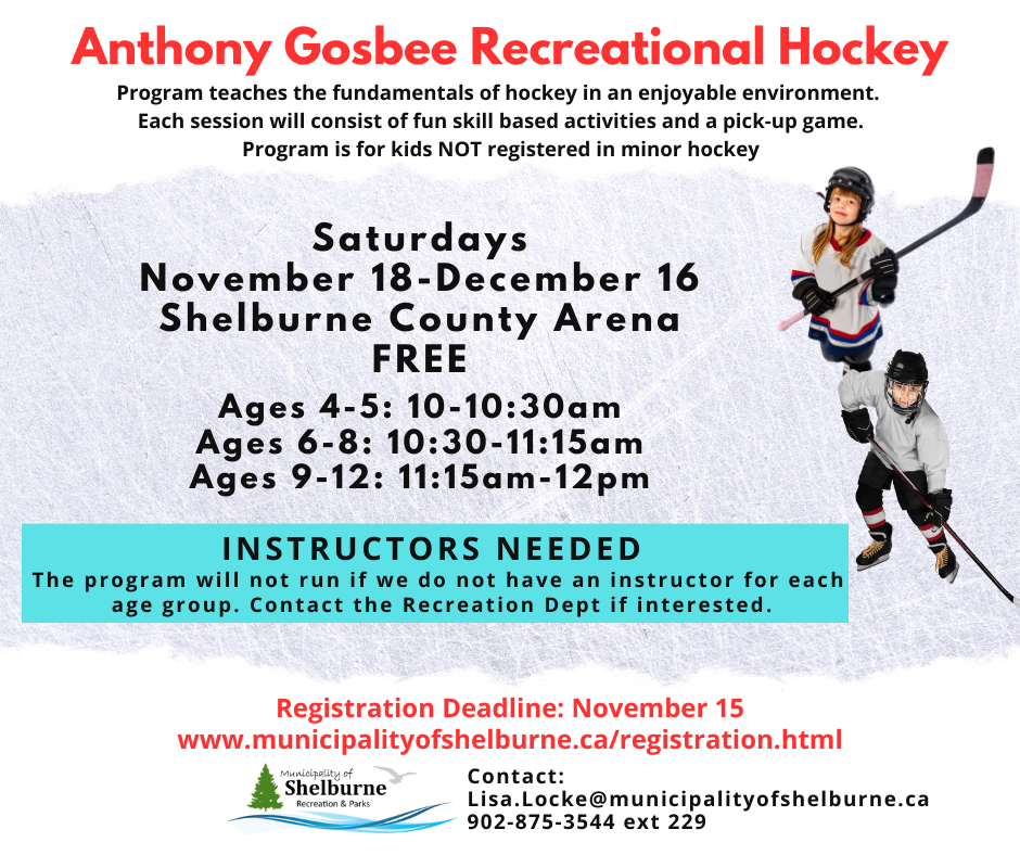 Registration - Municipality of Shelburne